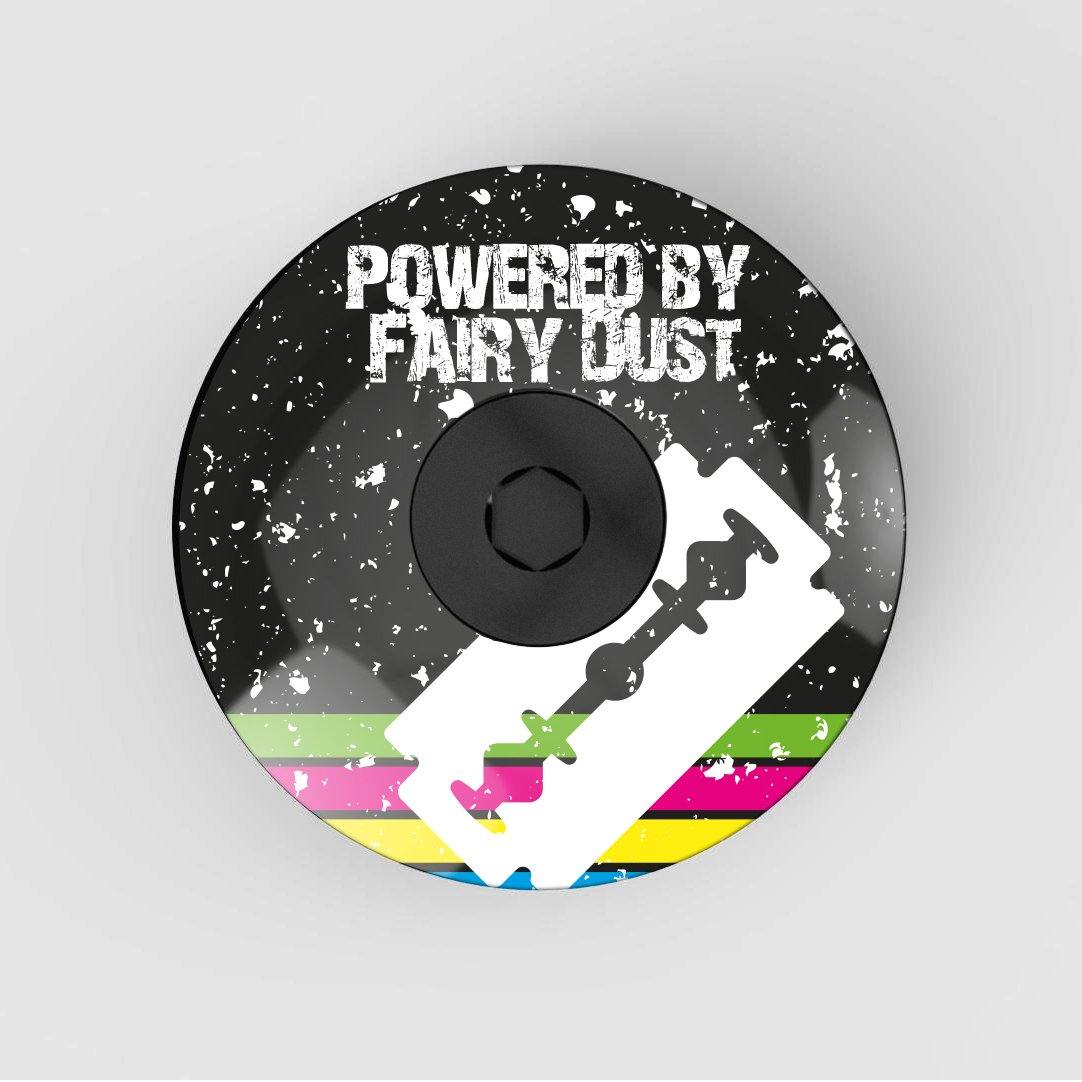 Fairy Dust Headset Stem Cap | Top Cap – Ratherberiding | Custom Stemcaps