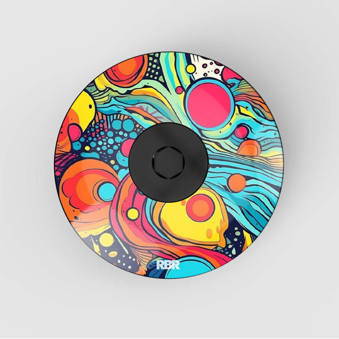 Flow Headset Stem Cap | Top Cap – Ratherberiding | Custom Stemcaps