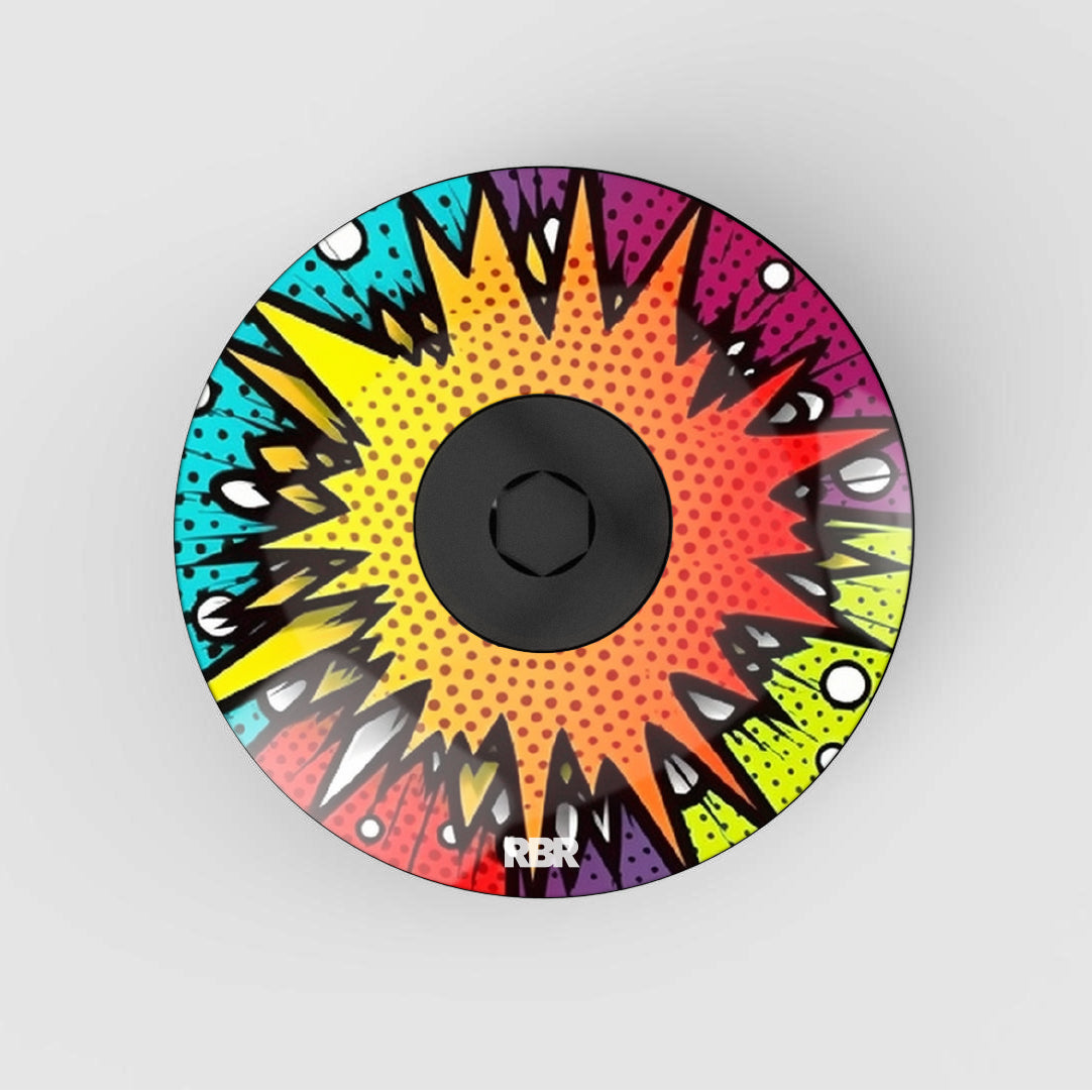 Kapoow Headset Stem Cap | Top Cap – Ratherberiding | Custom Stemcaps