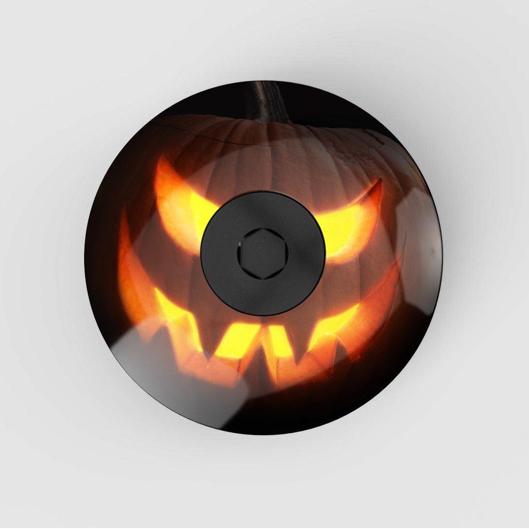 Pumpkin Headset Stem Cap | Top Cap – Ratherberiding | Custom Stemcaps